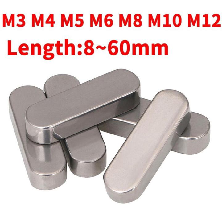 M3 M4M5 M6 M8 M10 M12 304 Stainless Steel Flat Key Pin Round Head ...