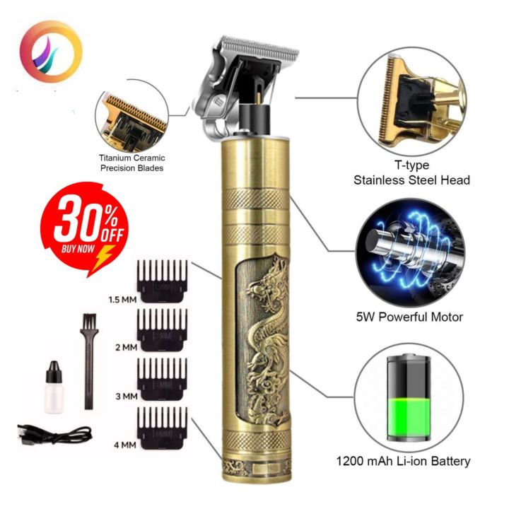 T9 Hair Trimmer For Men, Professional Hair Clipper, Adjustable Blade ...