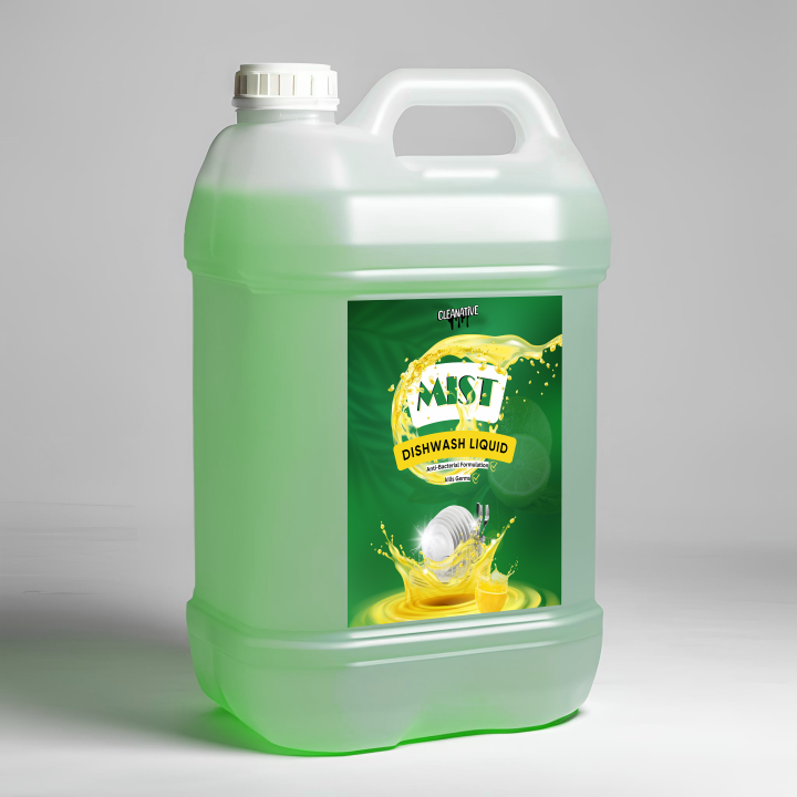 Mist Lemon Active Dishwashing Liquid | Powerful Cleaning & Shining ...