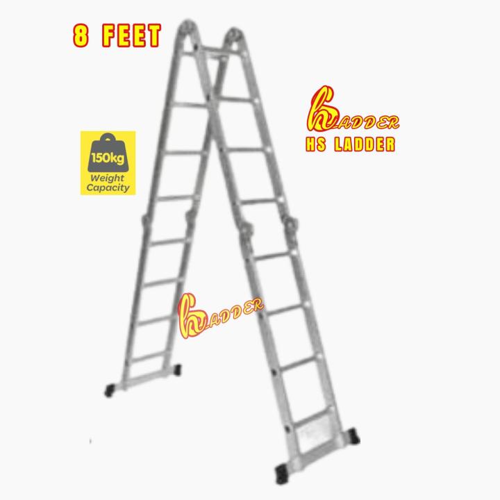 Almunium Multi-purpose Ladder 16 Ft. 16 steps. Heavy Quality 7 ...