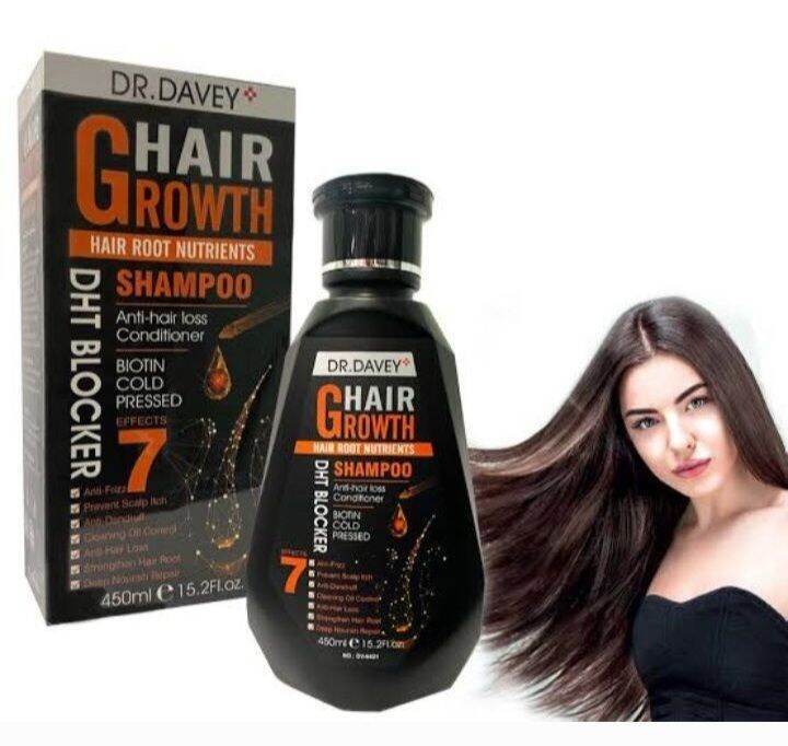 DR.DAVEY HAIR GROWTH SHAMPOO ANTI-HAIR LOSS CONDITIONER 450ml | Daraz.pk