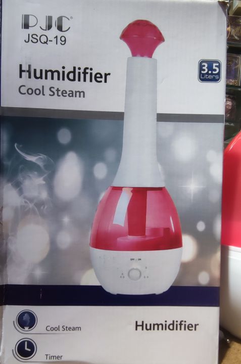 Air Humidifier Ultrasonic Cool Steam Mist with Color Changing LED Night ...