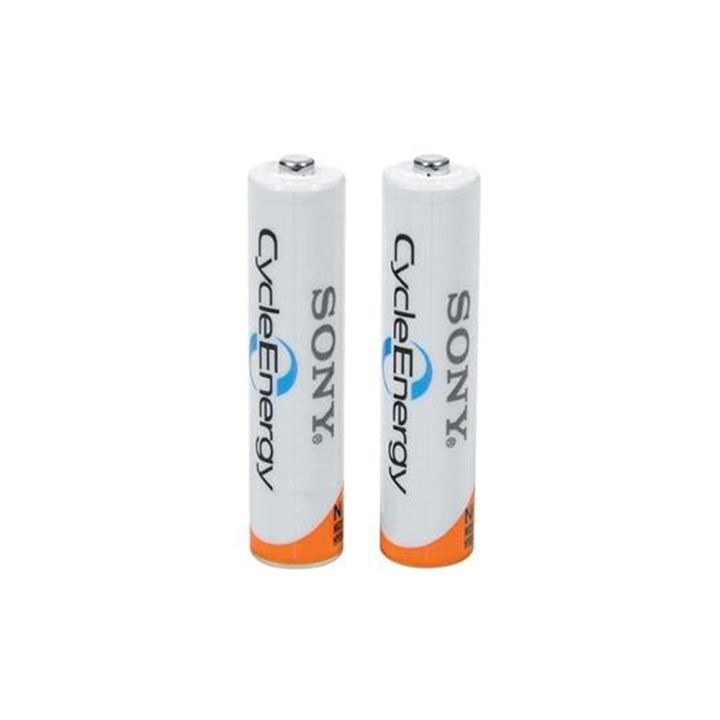 SONY CELL AAA SIZE Rechargeable Pack of 2 1.2V reusable batteries ...