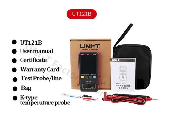 Smart Digital Multimeters UNI-T UT 121 Series | Daraz.pk