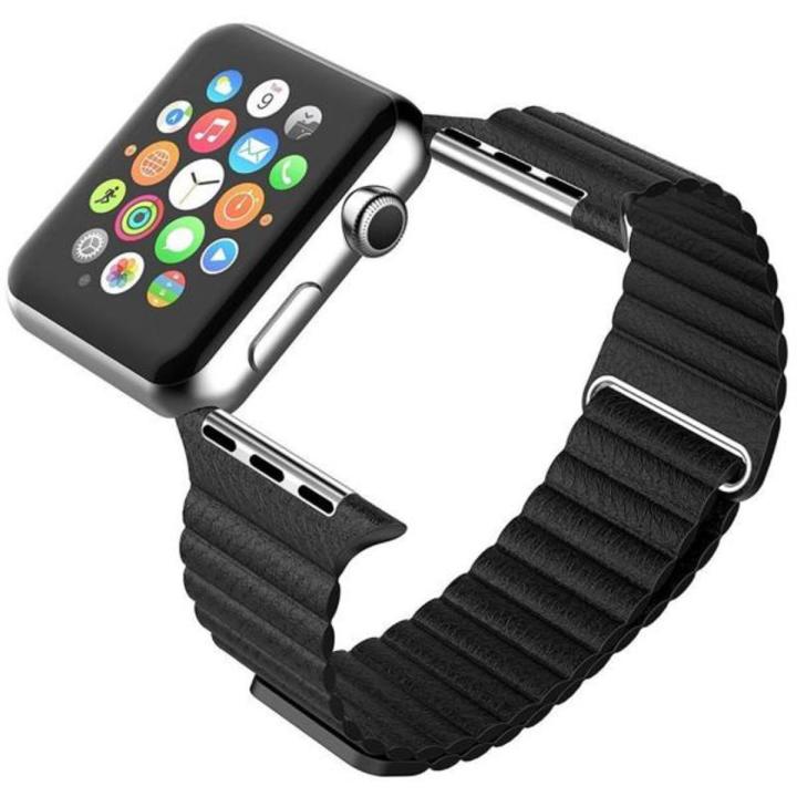Magnetic Leather Loop Band Strap for Apple Watch HT99 HW22 HT66 FK99 ...