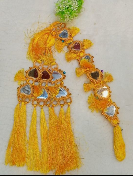 Jewellery Collection Punjabi Girls stylish Paranda Designs Traditional ...