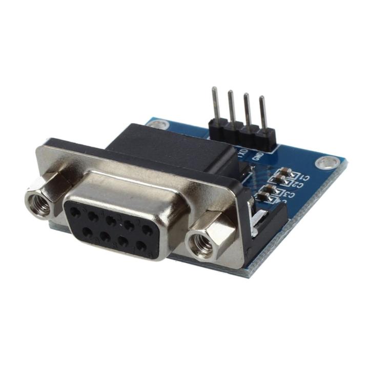 MAX3232 RS232 Serial Port To TTL Converter Module DB9 Connector | Daraz.pk