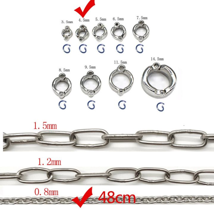 （NEW）Parrot Leg Ring Anklet Foot Chain 45cm to 48cm bird anklet with ...