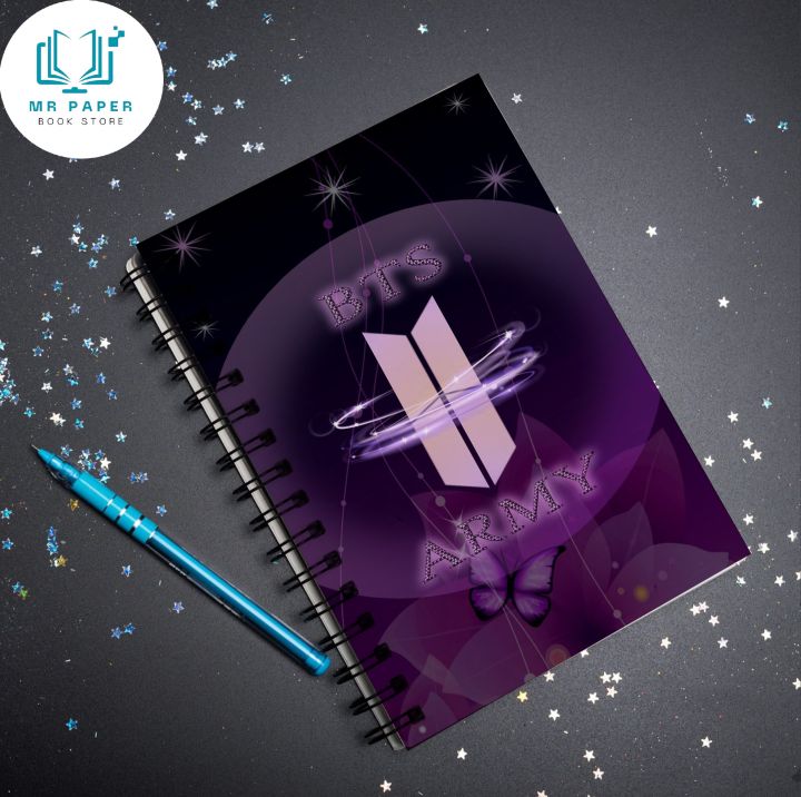 A4 & A5 BTS | Spiral Notebook | MR Papers | Daraz.pk