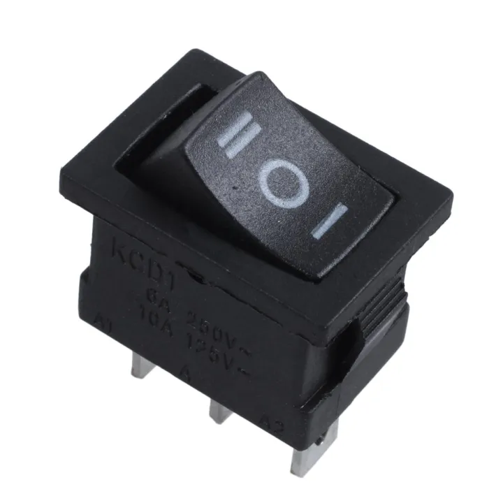 SPDT 3 Position Snap In Boat Rocker Switch AC 250V/6A 125V/10A | Daraz.pk