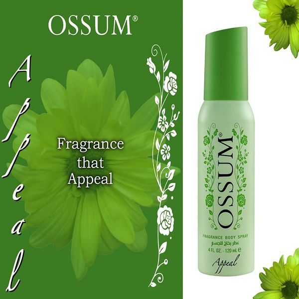 Ossum Body Spray - Appeal 120ml | Daraz.pk