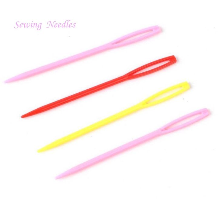 Plastic Wool Yarn DIY Craft Embroidery Children Crochet Hook Sewing ...