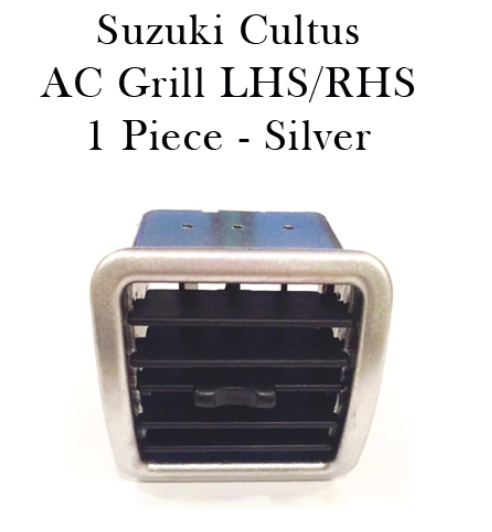 Suzuki Cultus old -Efi Dashboard AC Grill L / R 1grill silver | Suzuki ...