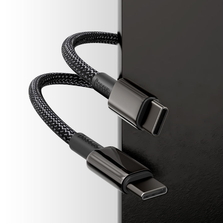 Type C to Type C Fast Charging Cable in 1-Meter & 2 meter, Fabricated 2 ...