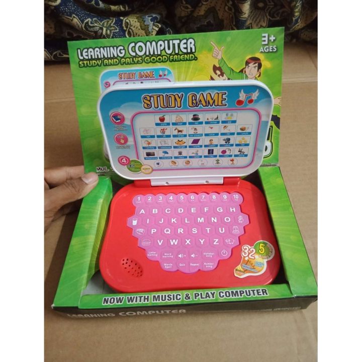 Educational Computer ABC and 123 Learning Kids Toys with Music ...