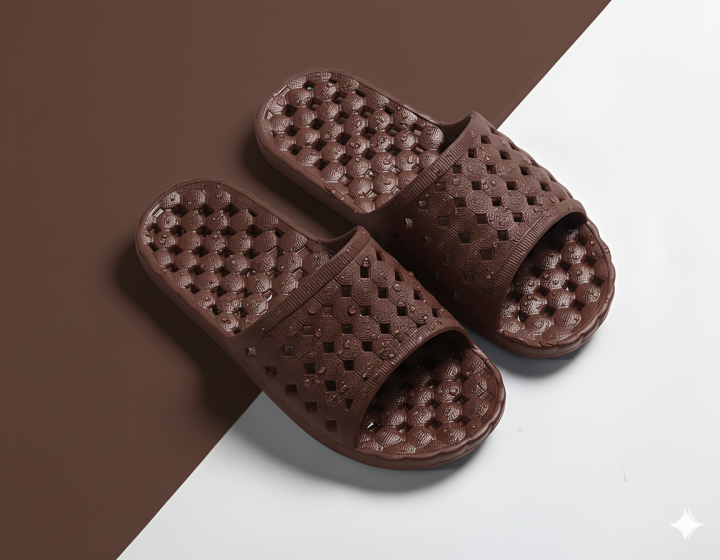 Bathroom Chappal - Anti-Slip Shower Slippers for Men & Women - Soft ...