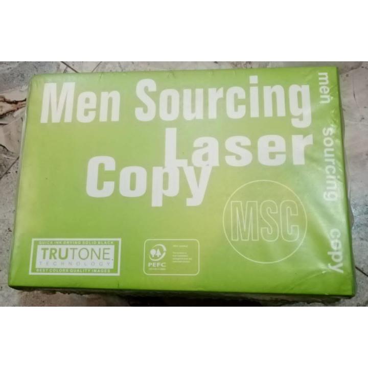 Men Sourcing Paper A4 Size, 70 gram, 1 Ream, 500 Sheets A4 Photocopier ...