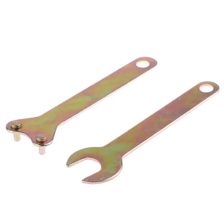 Brass Tone Metal Single Open Ended Spanner Wrench 2 Pcs | Daraz.pk