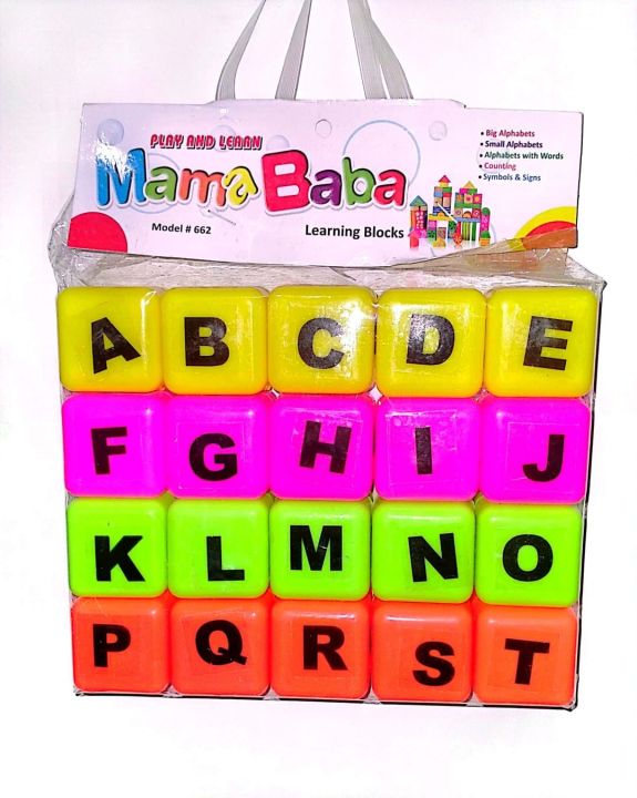 ABC Early Learning Alphabets blocks,Counting ABC Symbols learning Play ...