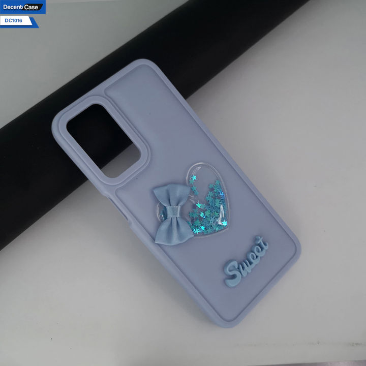Oppo A54 4G Cover New Trendy Soft Cover with 3D Love Heart & Bow Design ...