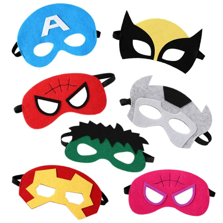 Decorations Halloween Masks Spiderman Felt Masks Felt Spider-Man ...