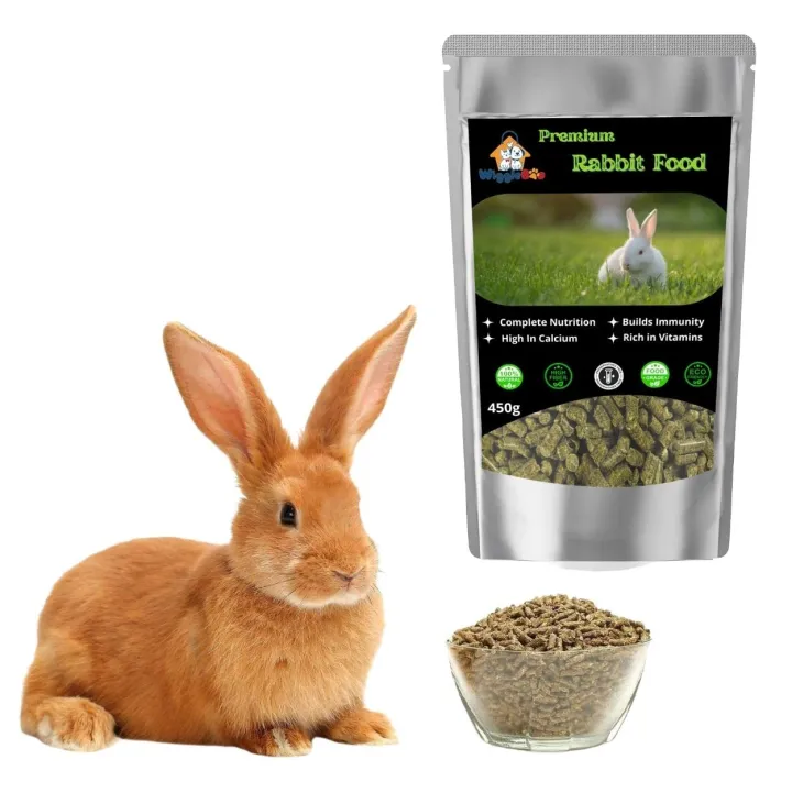 WiggleBoo Rabbit Food Rich in Vitamins D, Minerals,Calcium & Healthy ...
