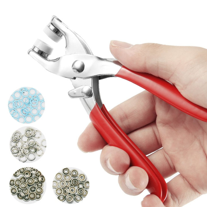 Metal Tich Button Clipper - Press Plier 9.5mm - Abaya Ring Metal ...