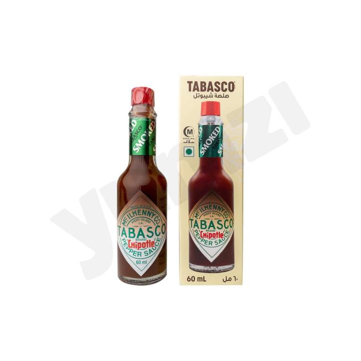 Tabasco Chipotle Pepper Sauce60ml (𝐢𝐦𝐩𝐨𝐫𝐭𝐞𝐝 & 𝐨𝐫𝐢𝐠𝐧𝐚𝐥) | Daraz.pk