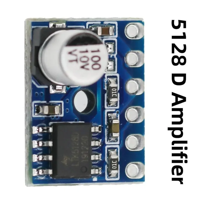 Electronics Kits 5W Class D Amplifiers Module DC Stereo Amp High Power Subwoofer Dual Channe ...