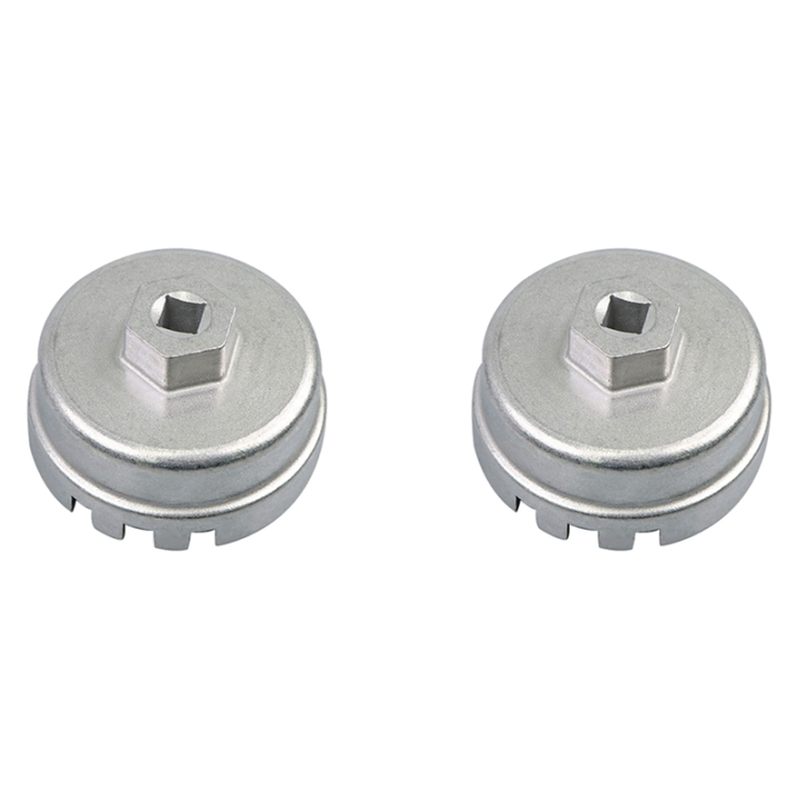 ICQURBT 2X Oil Filter Wrench Oil Filter Cap Removal Tool 14 Flute for ...