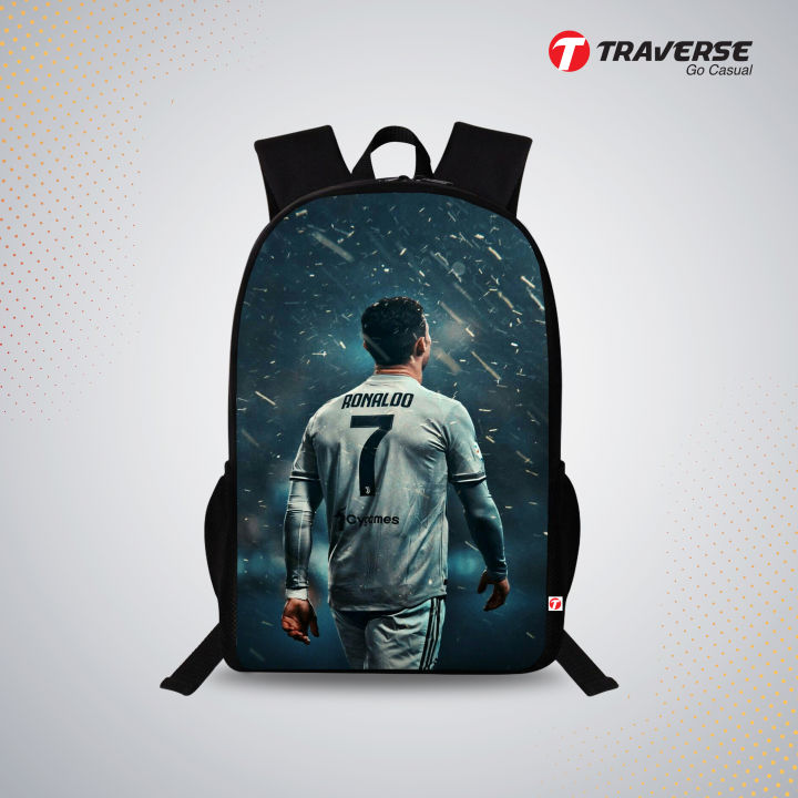 Traverse Ronaldo Bags For Boys & Girls. Digitally printed on Fabric ...