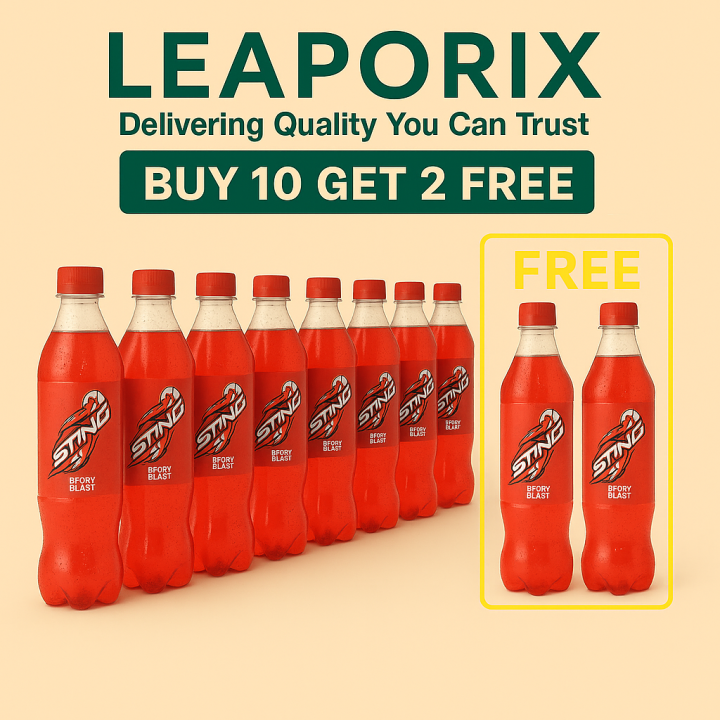 LEAPORIX MALL – Sting Berry Blast 500ml (Pack of 12) | BUY 10 GET 2 ...