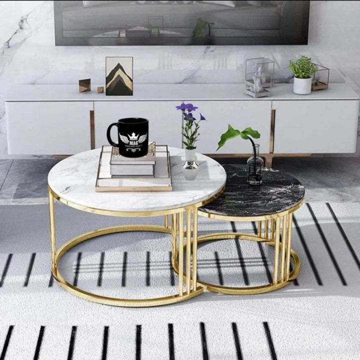 Royal Destiny center table set for drawing room Nesting Coffee Table ...