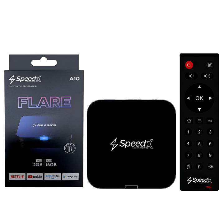 4K Smart Android TV Box | A10 Quad-Core ARM Cortex-A53 | 2GB + 16GB ...