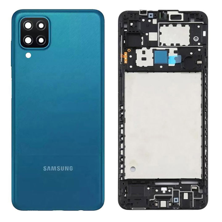 Samsung Galaxy A12 Complete Replacement Back Body Casing Housing Kit ...