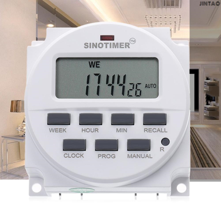 2022 SINOTIMER 12V Programmable Control Power Timer Switch Power Timer It Is Widely Used In ...