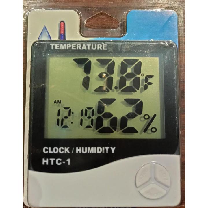 HTC-1 Electronic temperature humidity meter for medical indoor room LCD ...