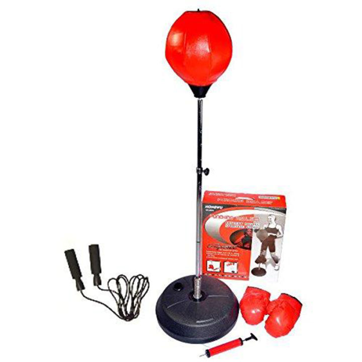 Original Hongwu Adjustable Free Standing Punching Speed Ball Bag With ...