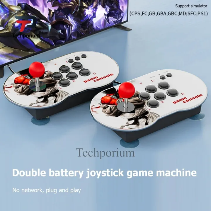 M9 Game Console 64GB 20000+ Classic Games Dual Wireless Controllers HD ...