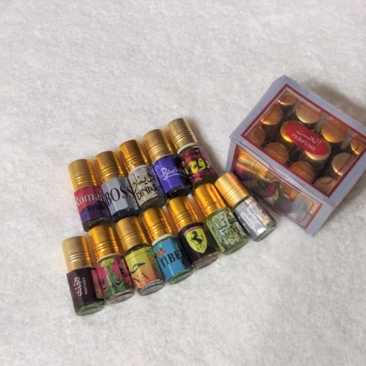 Pack of 12 attar for men random fragrance | Daraz.pk