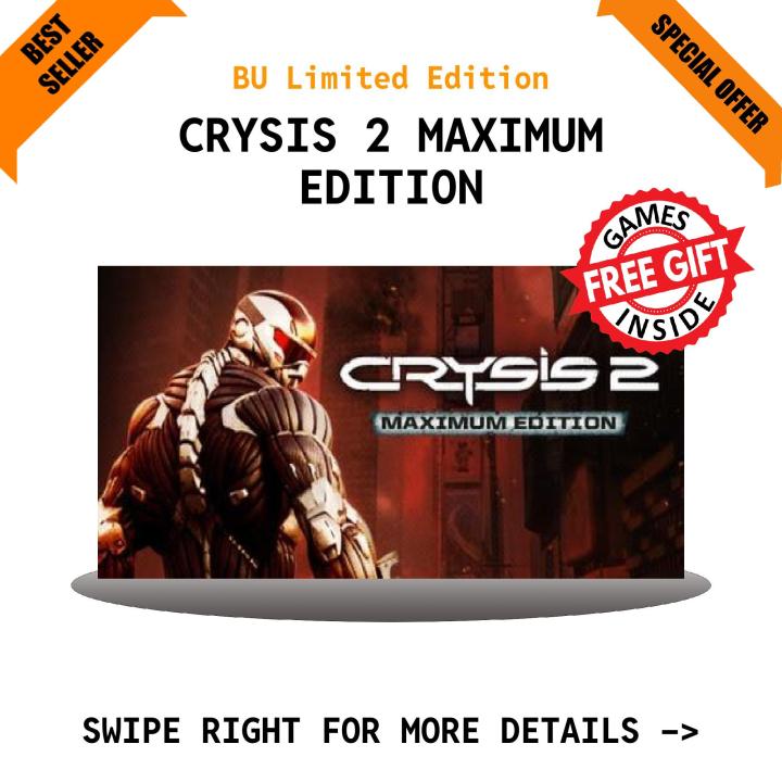 CRYSIS 2 MAXIMUM EDITION.JPG - Game for PC - with installation guide - GoogleDrive/MediaFire ...
