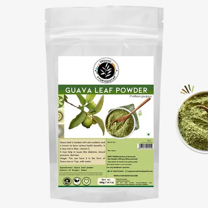 Guava Leaf Powder | Amrood Patte Ka Powder Guava Leaf Powder | Amrood ...