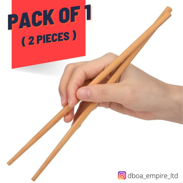 Chopsticks Pack of 1 ( 2 Pieces ) - Bamboo Chopsticks - Chinese ...