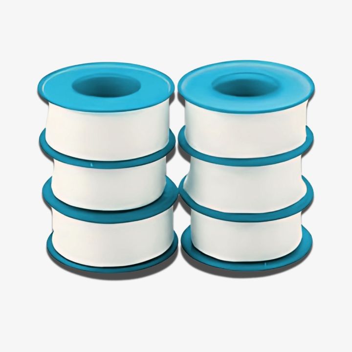 Get a Pack of 6 Premium Teflon Tape / Thread Sealing Teflon Tape for ...