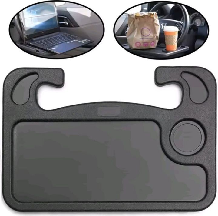 Car Steering Wheel Dining Table – Portable Multi-Function Car Laptop ...