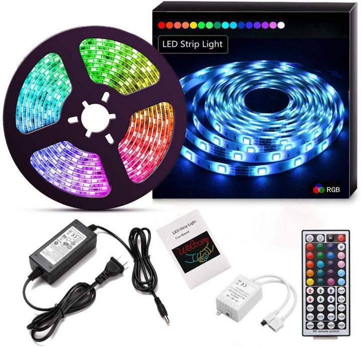 Remote Control Rgb Led Strip Light - Complete Kit | Daraz.pk