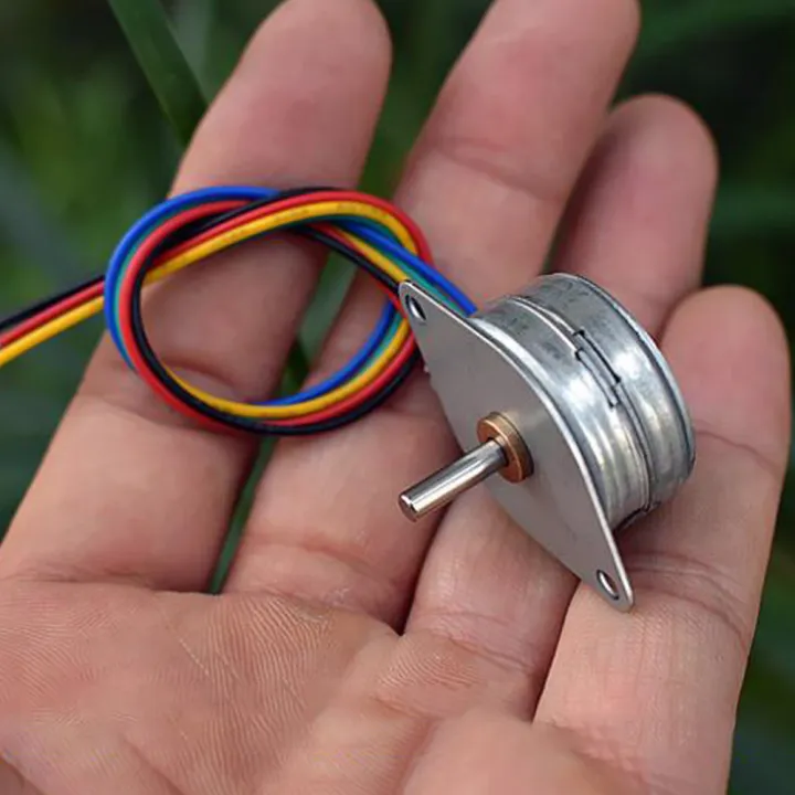 Mini Four-Phase Five-Wire Stepping Motor 25mm 25 Spg0001 15 Degrees ...