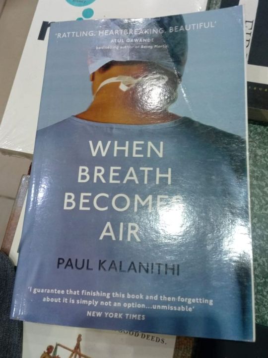 When Breath Becomes Air | Paul Kalanithi | Memoir & Inspirational Life ...