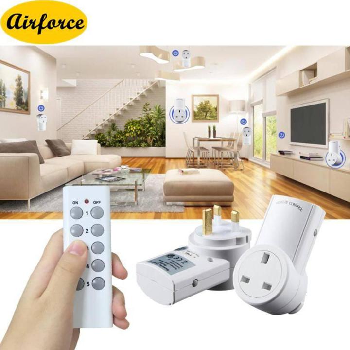 Universal remote control socket outlet plug remote power socket ...