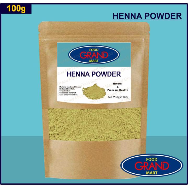 Henna Powder Mehndi Powder 100 Gram | Daraz.pk